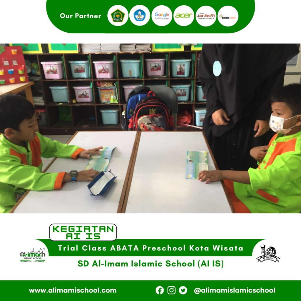 Trial Class TK ABATA PRESCHOOL KOTA WISATAke SD AL-IMAM ISLAMIC SCHOOL ...