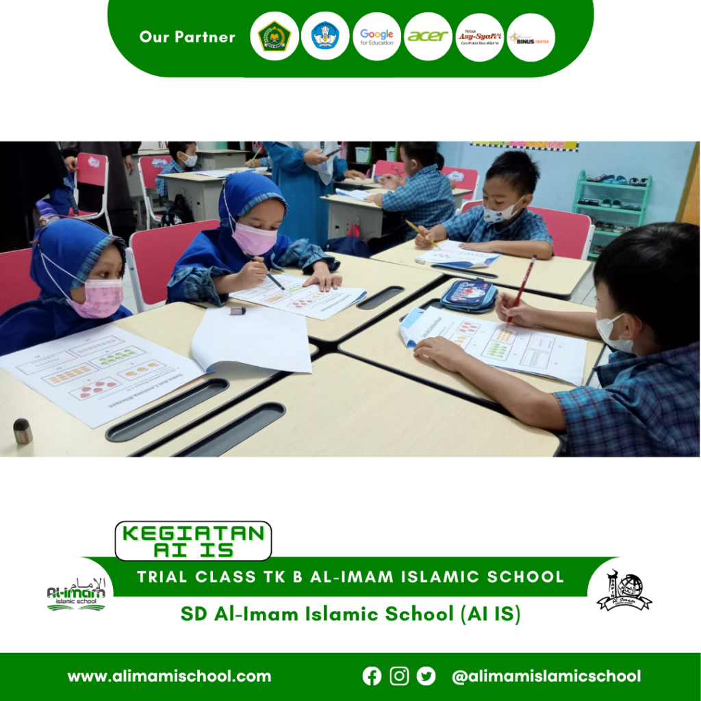 Trial class TK B Al-Imam Islamic School ke SD Al-Imam Islamic School ...